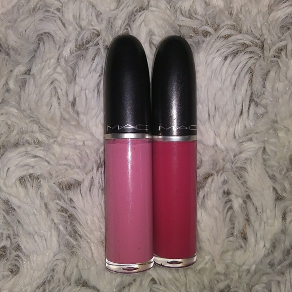 MAC Cosmetics | Makeup | Set Two Mac Retro Liquid Lipsticks | Poshmark